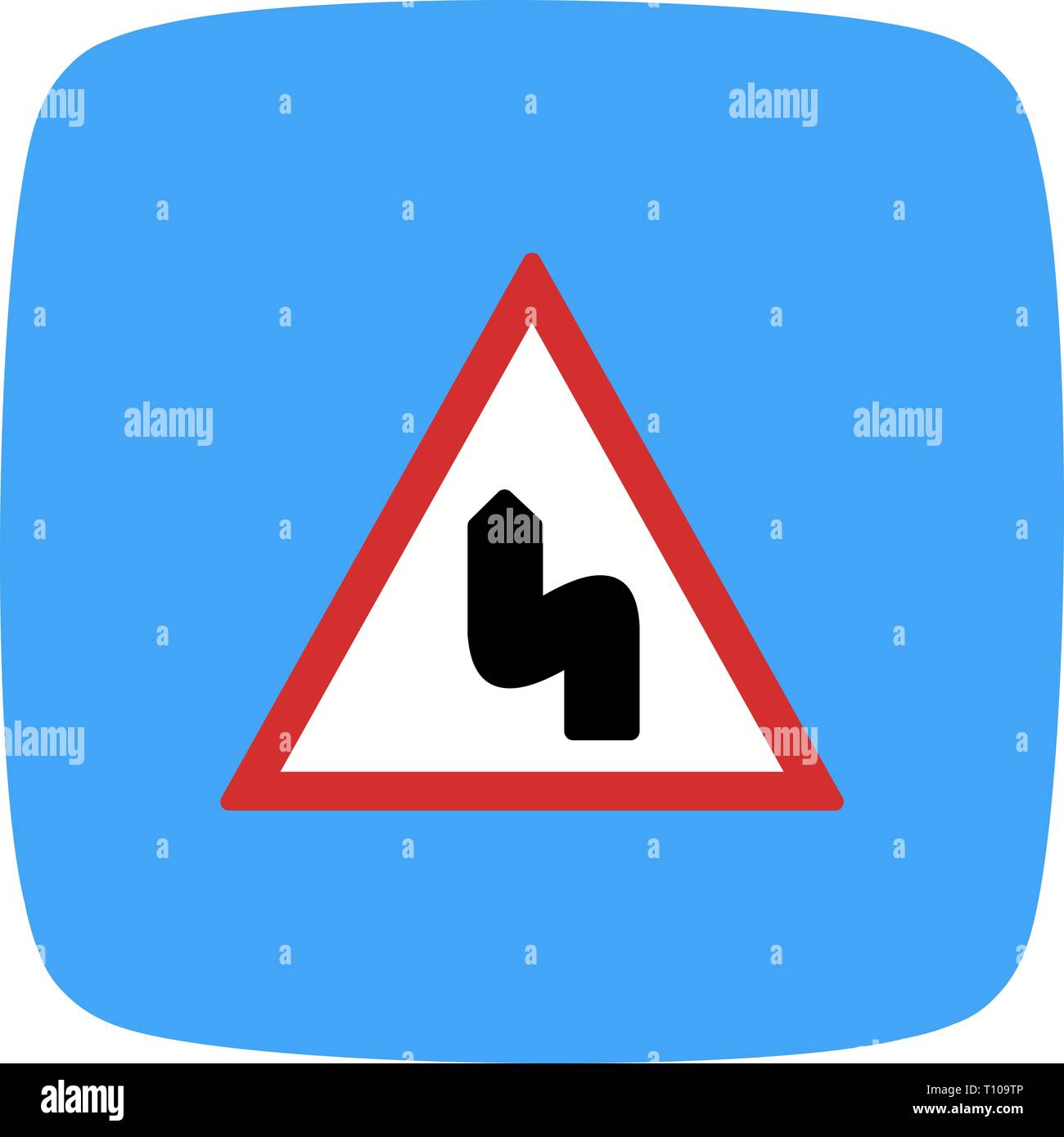 Double bend icon hi-res stock photography and images - Alamy