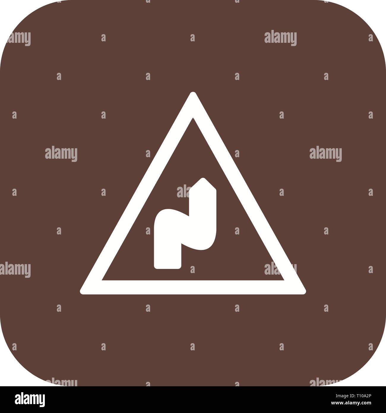 Linear double arrow icon hi-res stock photography and images - Alamy