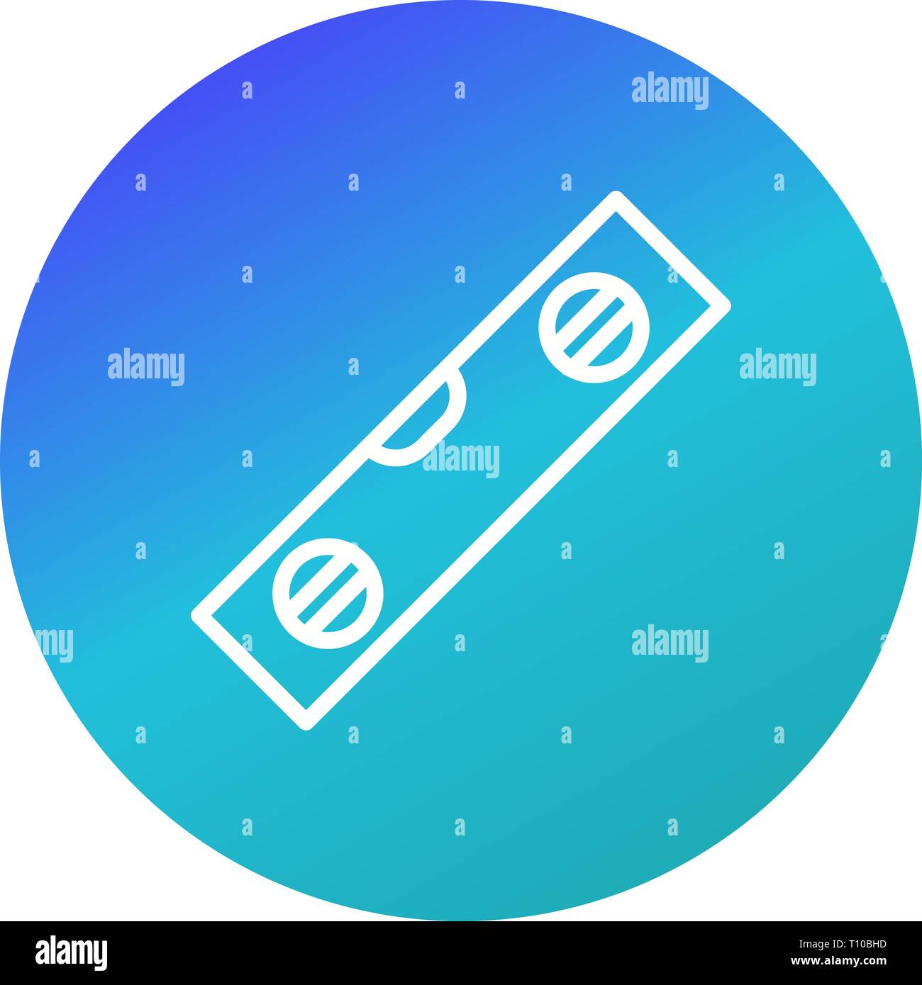 Illustration Level Icon Stock Photo - Alamy