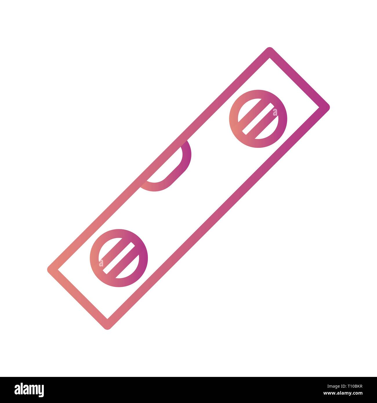 Illustration Level Icon Stock Photo - Alamy