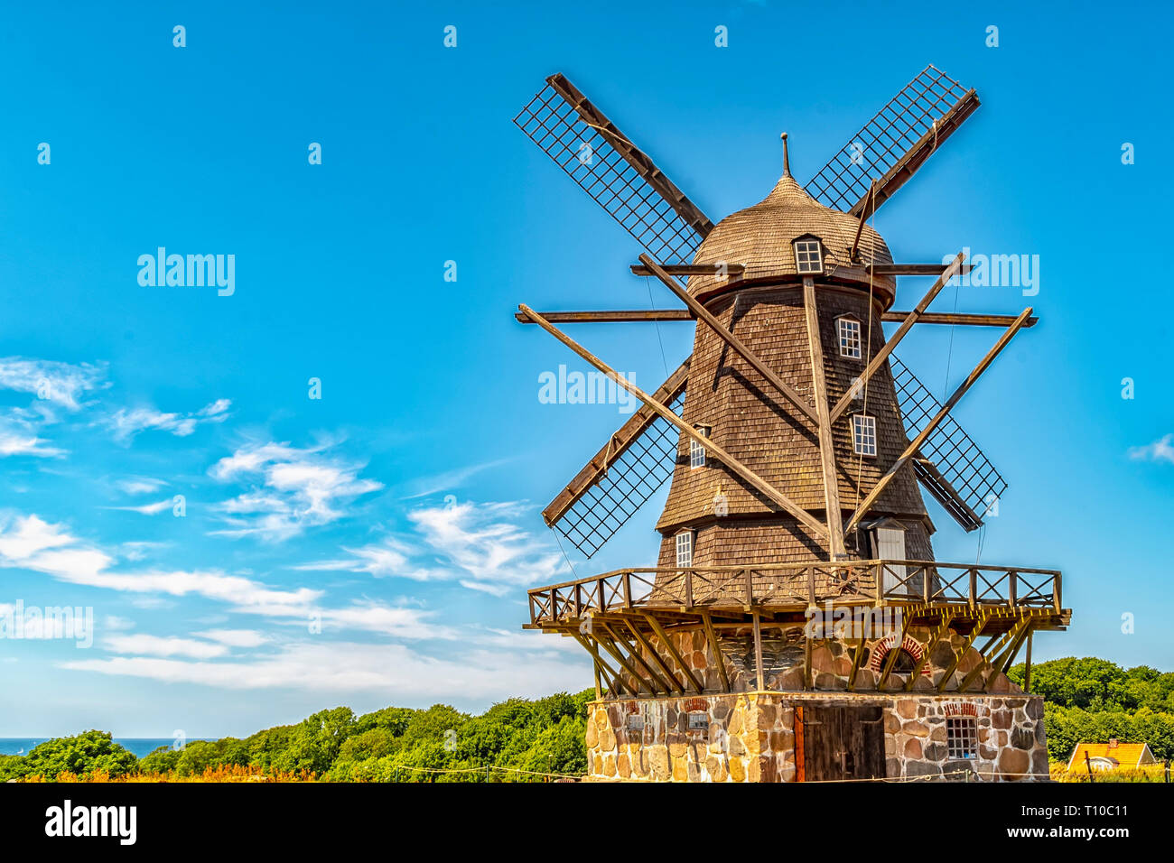 Swedish windmill skane hi-res stock photography and images - Alamy