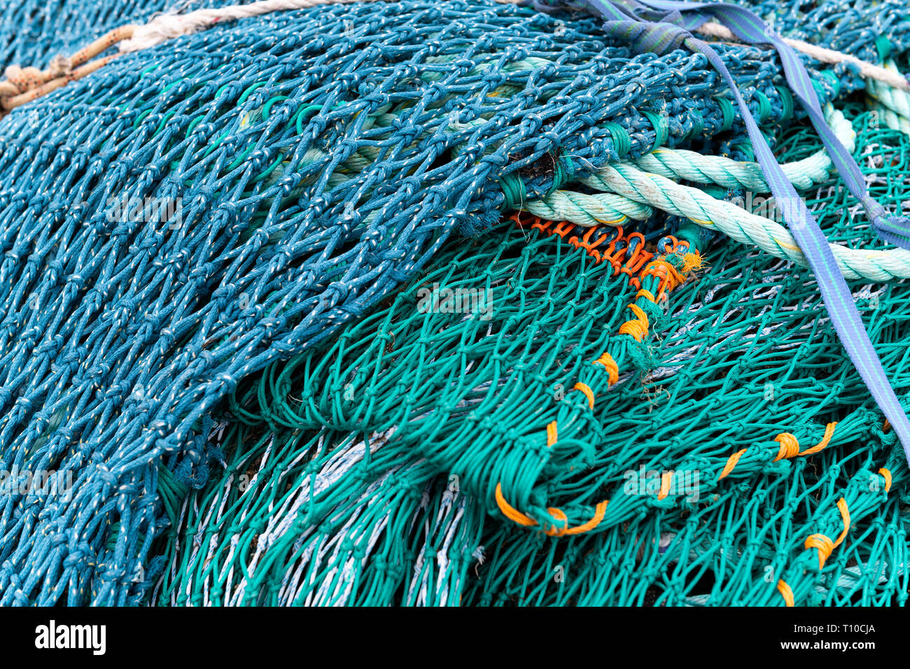 Floats ropes netting hi-res stock photography and images - Alamy