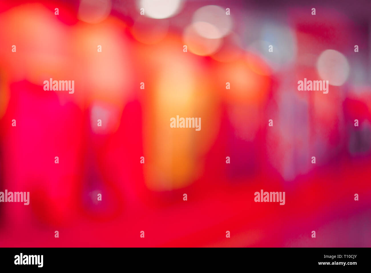 Abstract blur contemporary art gallery for background usage Stock Photo ...