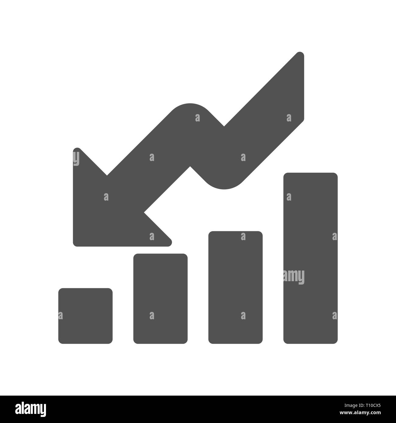 Illustration Crisis Icon Stock Photo - Alamy