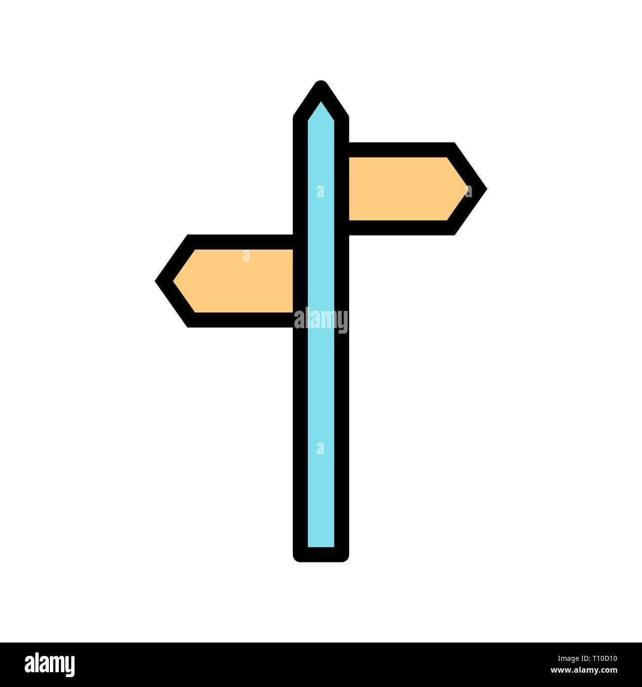 Illustration Directions Icon Stock Photo - Alamy