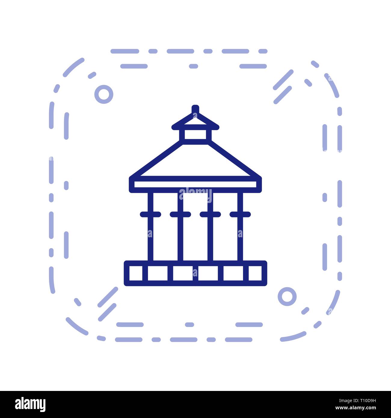 Veranda icon hi-res stock photography and images - Alamy