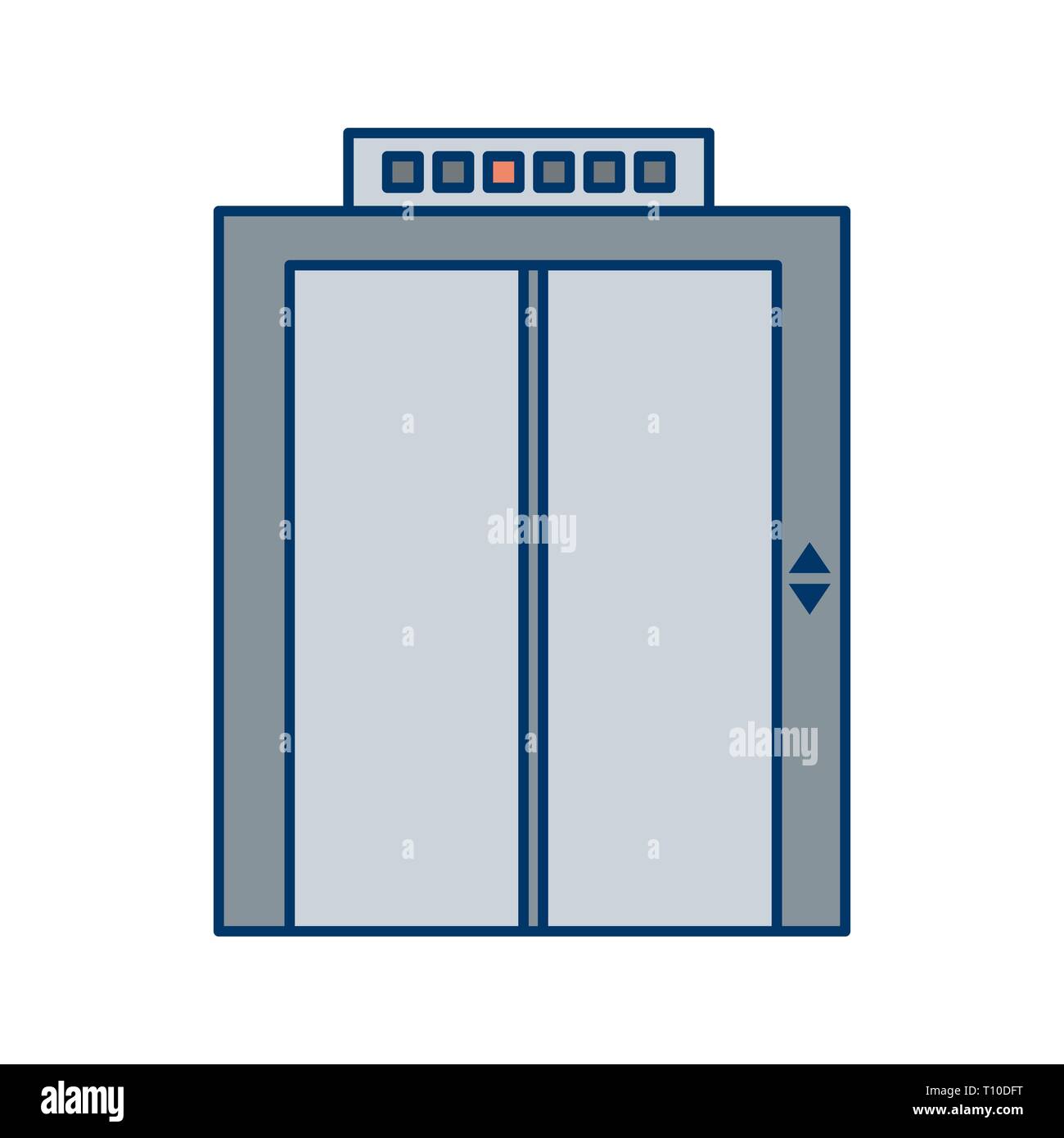 Illustration Lift Icon Stock Photo - Alamy