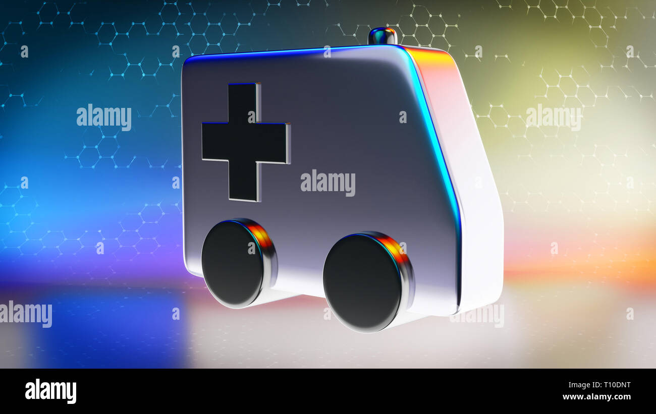 Medical icon - 3D Illustration Stock Photo - Alamy