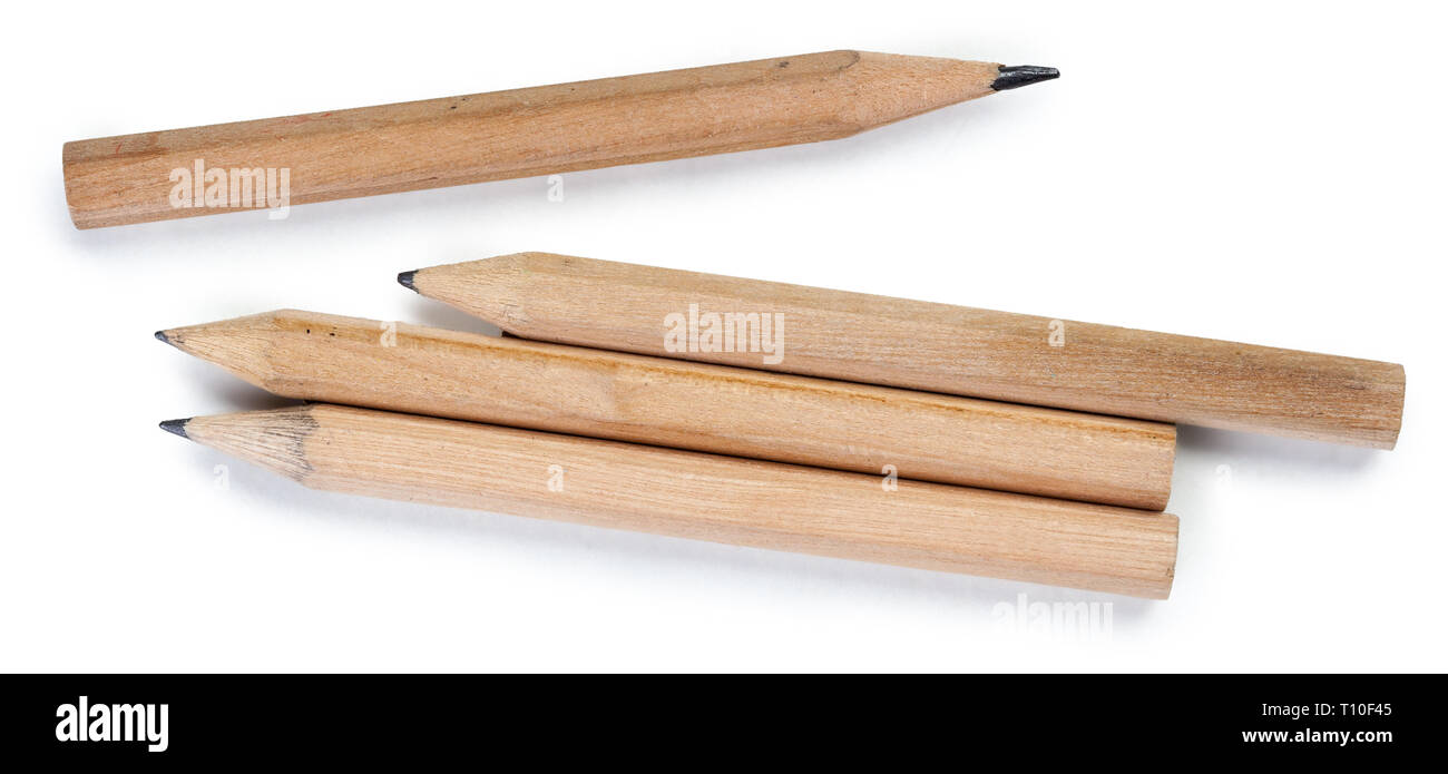 Pencil isolated on white background Stock Photo - Alamy