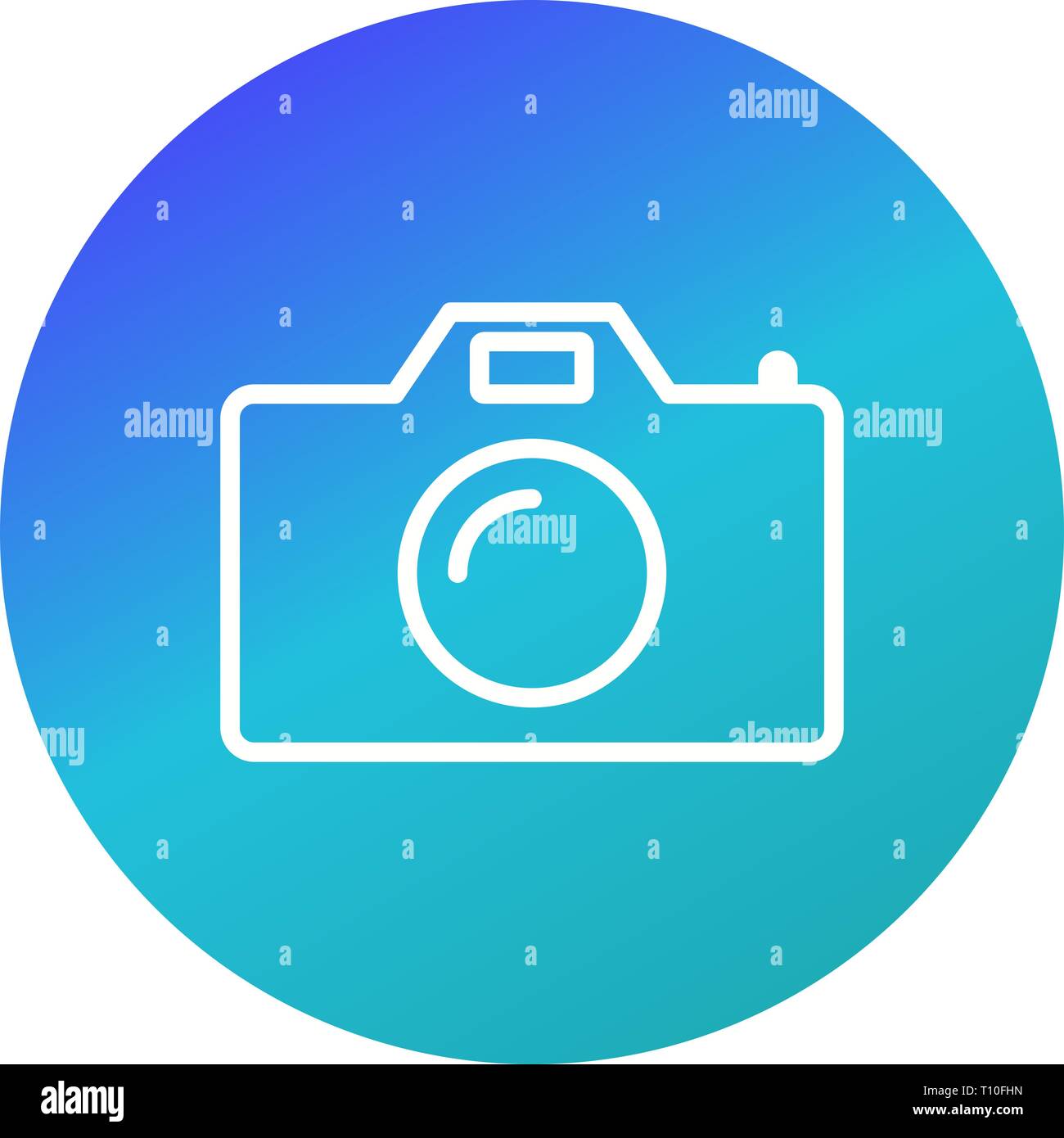 Illustration Camera Icon Stock Photo - Alamy