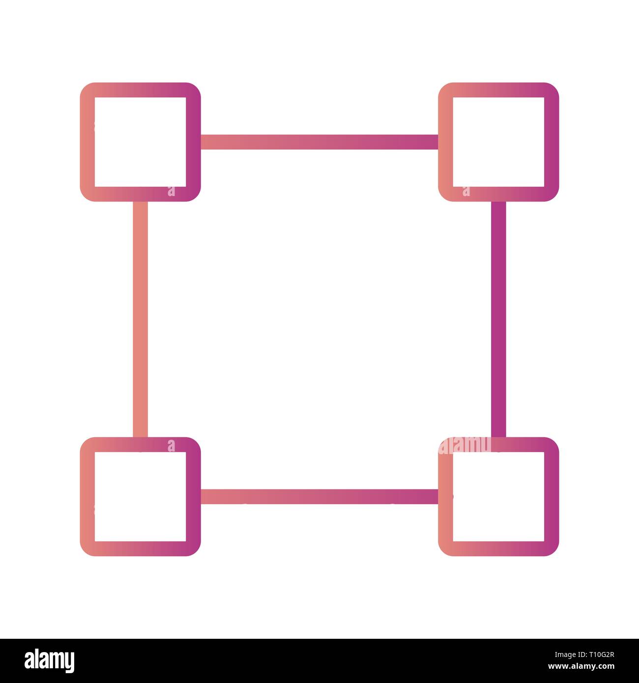 Illustration Dragging Icon Stock Photo - Alamy