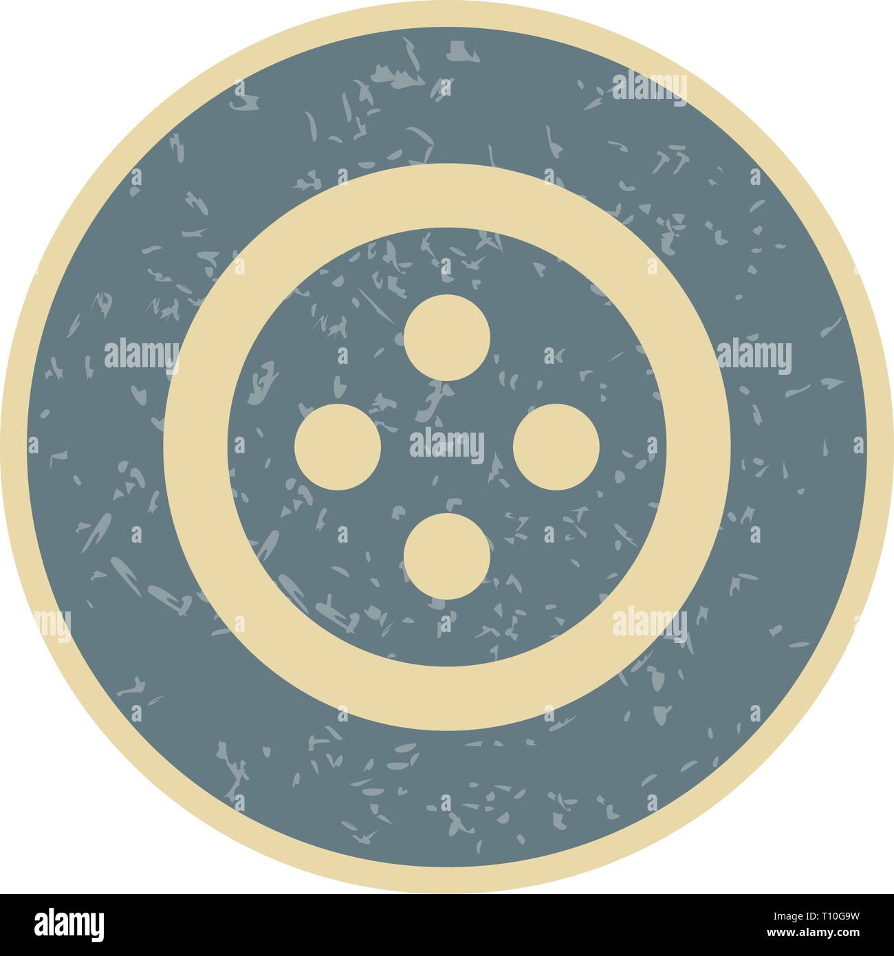Illustration Button Icon Stock Photo - Alamy