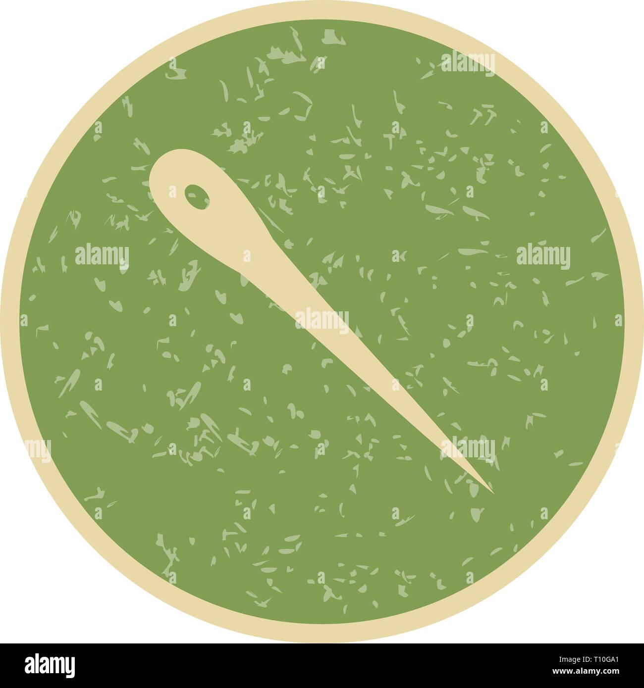 Illustration Needle Icon Stock Photo - Alamy