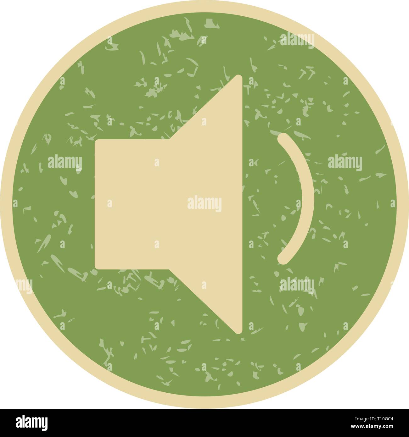 Illustration Low Volume Icon Stock Photo - Alamy