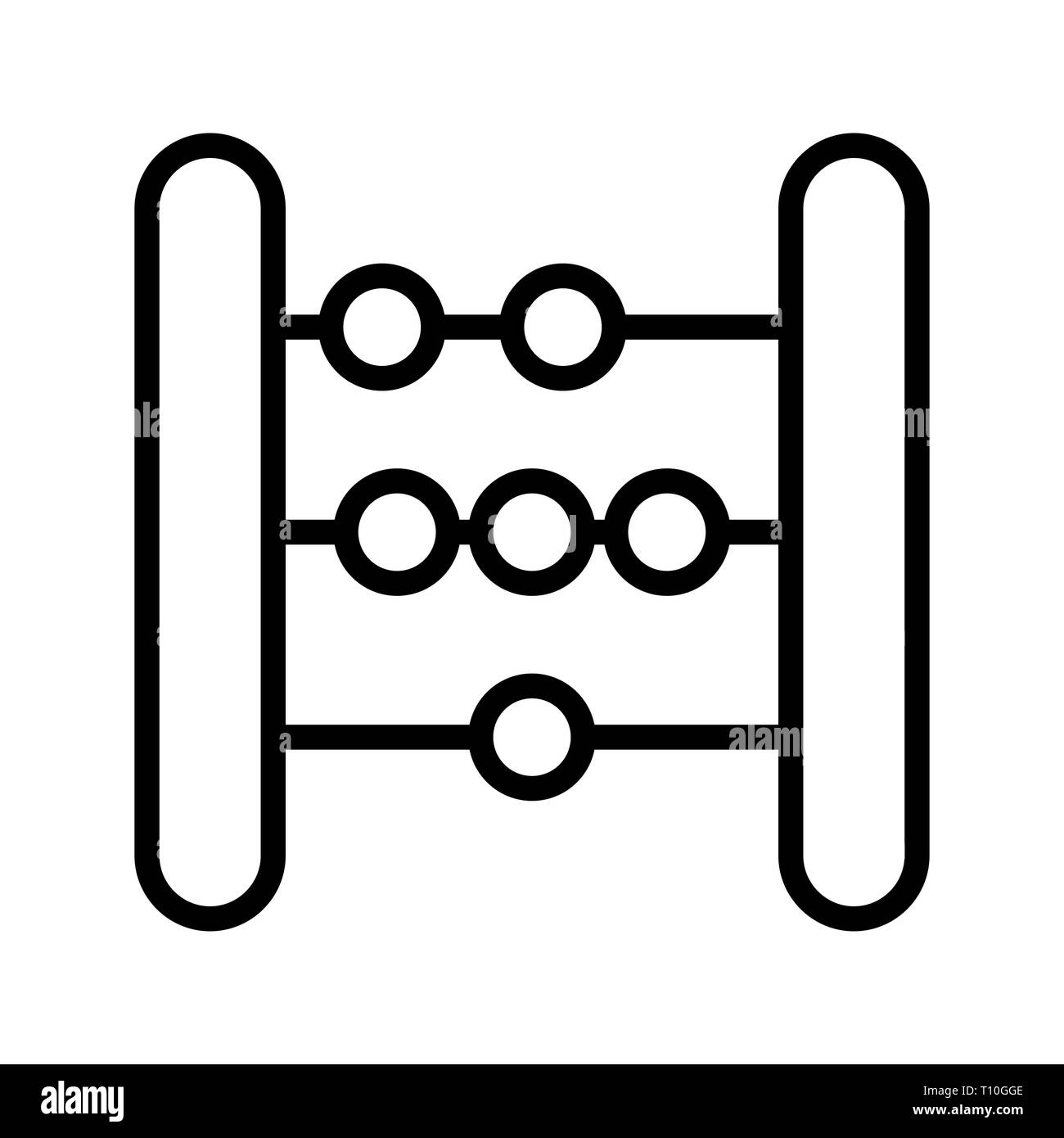Illustration ABACUS Icon Stock Photo - Alamy Illustration ABACUS Icon Stock Photo - Alamy
