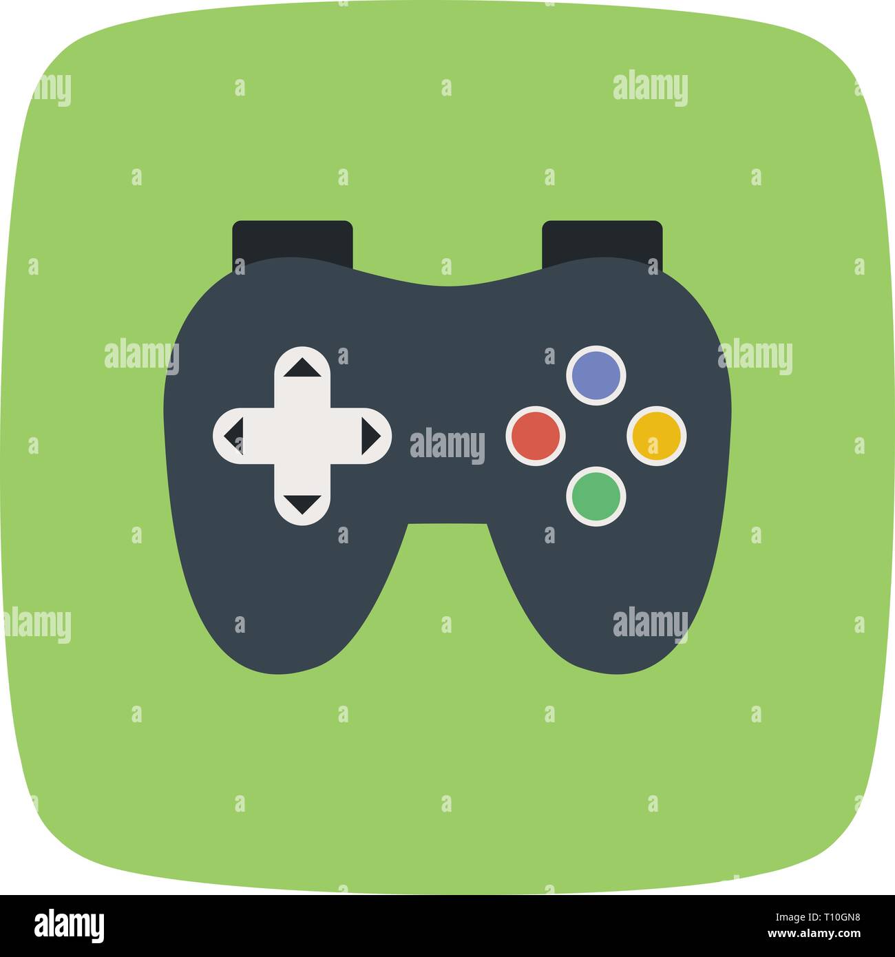 Illustration Video Game Icon Stock Photo - Alamy