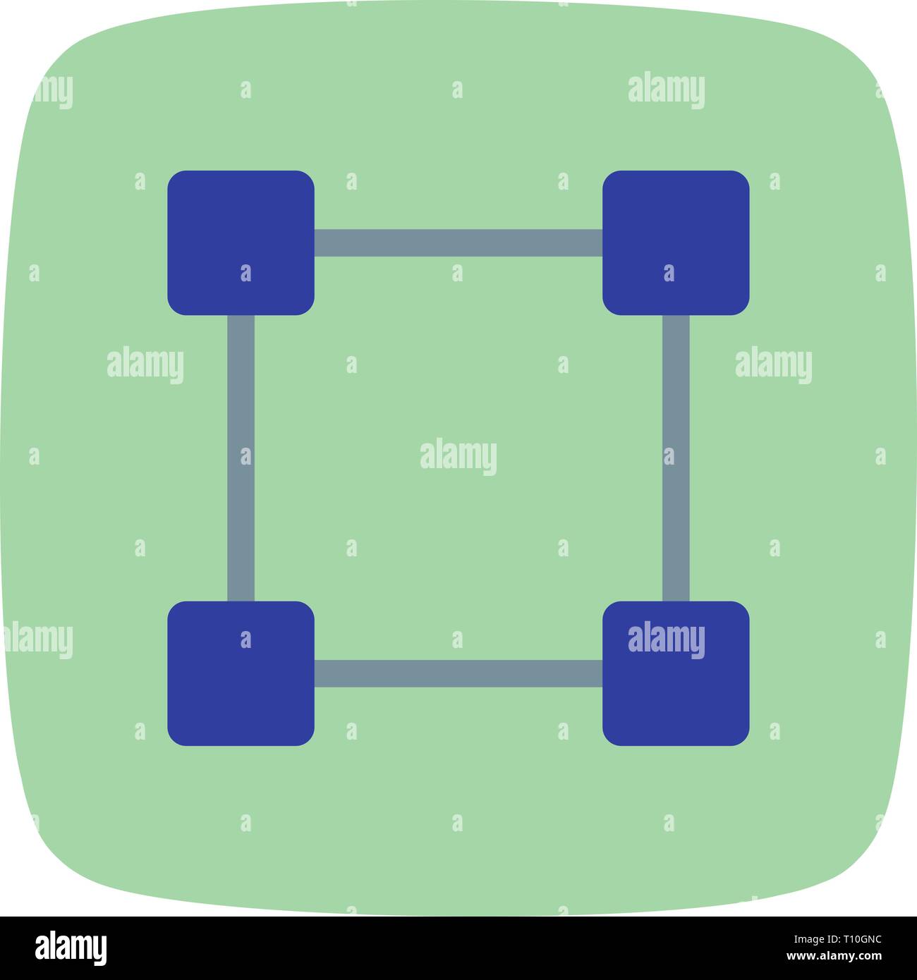 Illustration Dragging Icon Stock Photo - Alamy