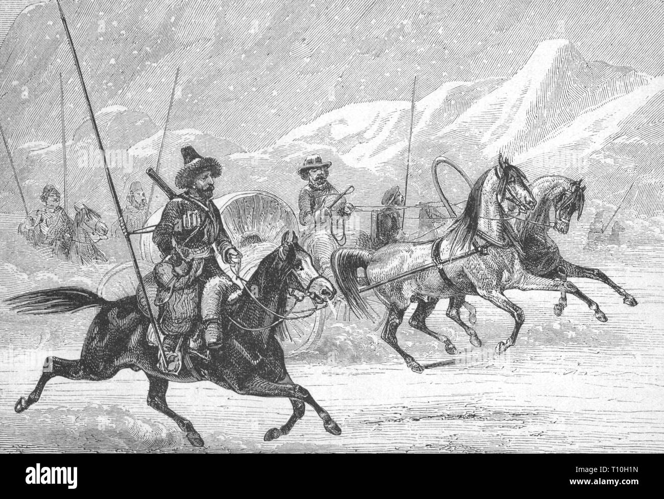 Russian postman hi-res stock photography and images - Alamy