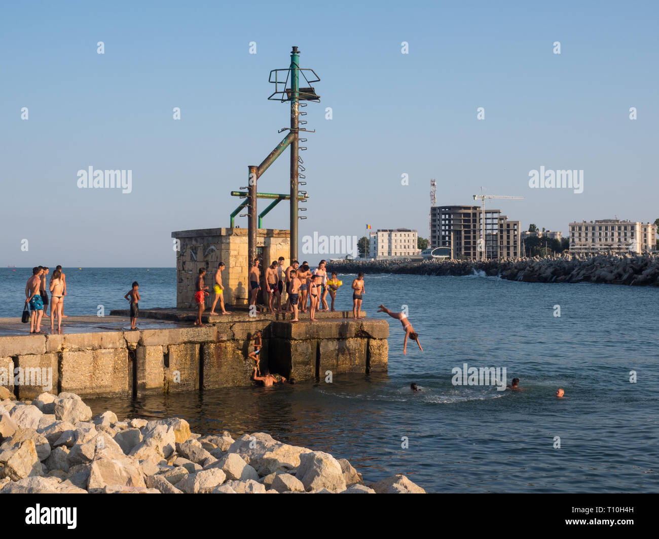 Constanta black sea port hi-res stock photography and images - Alamy