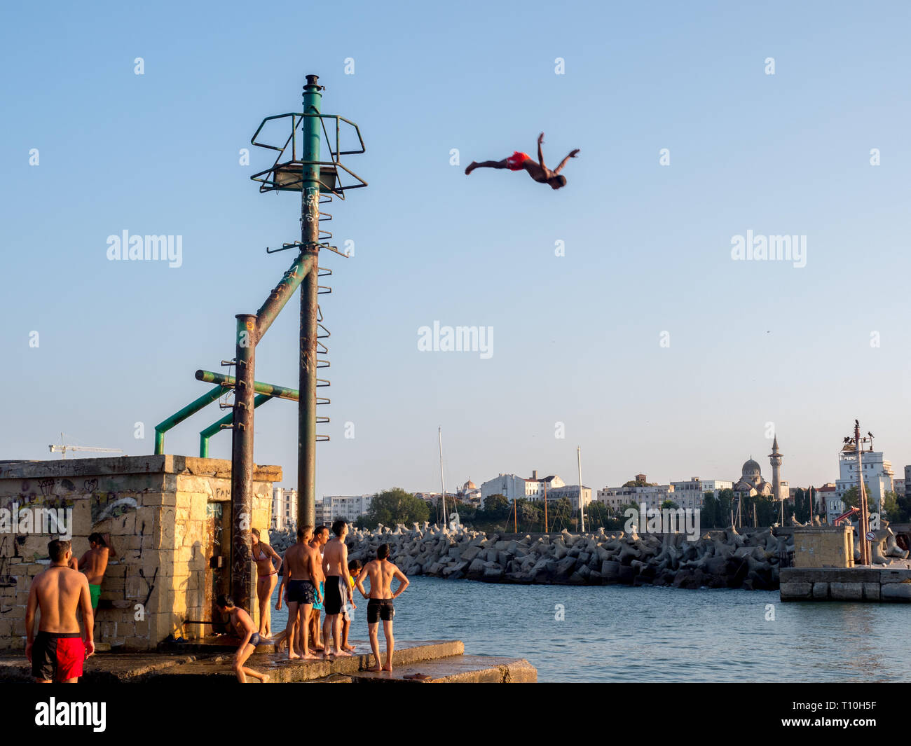 High Dive High Resolution Stock Photography and Images - Alamy