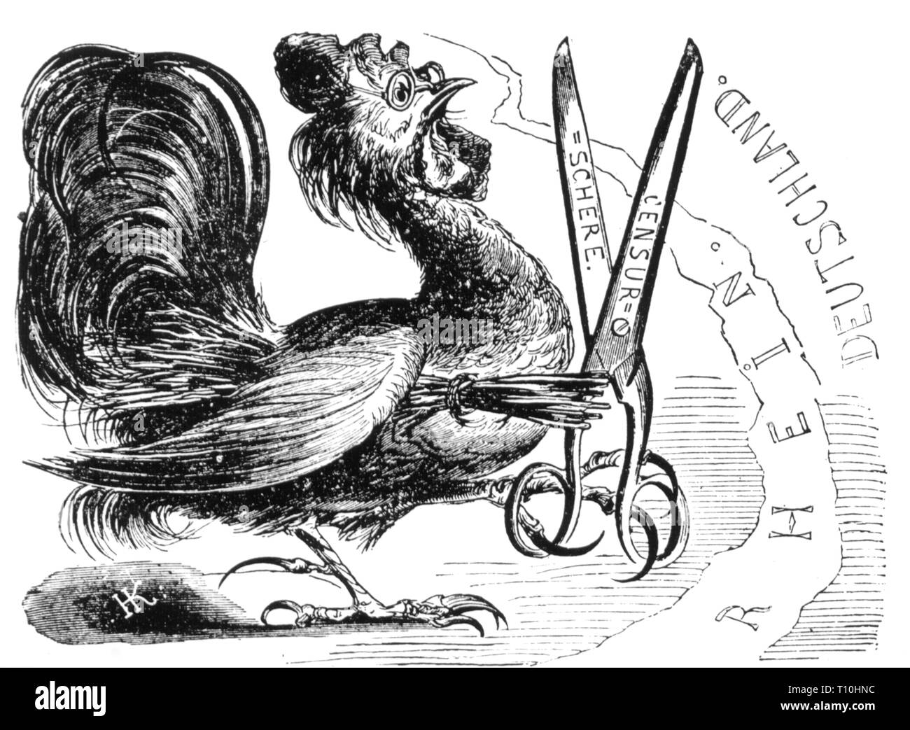 Caricature and french hi-res stock photography and images - Alamy