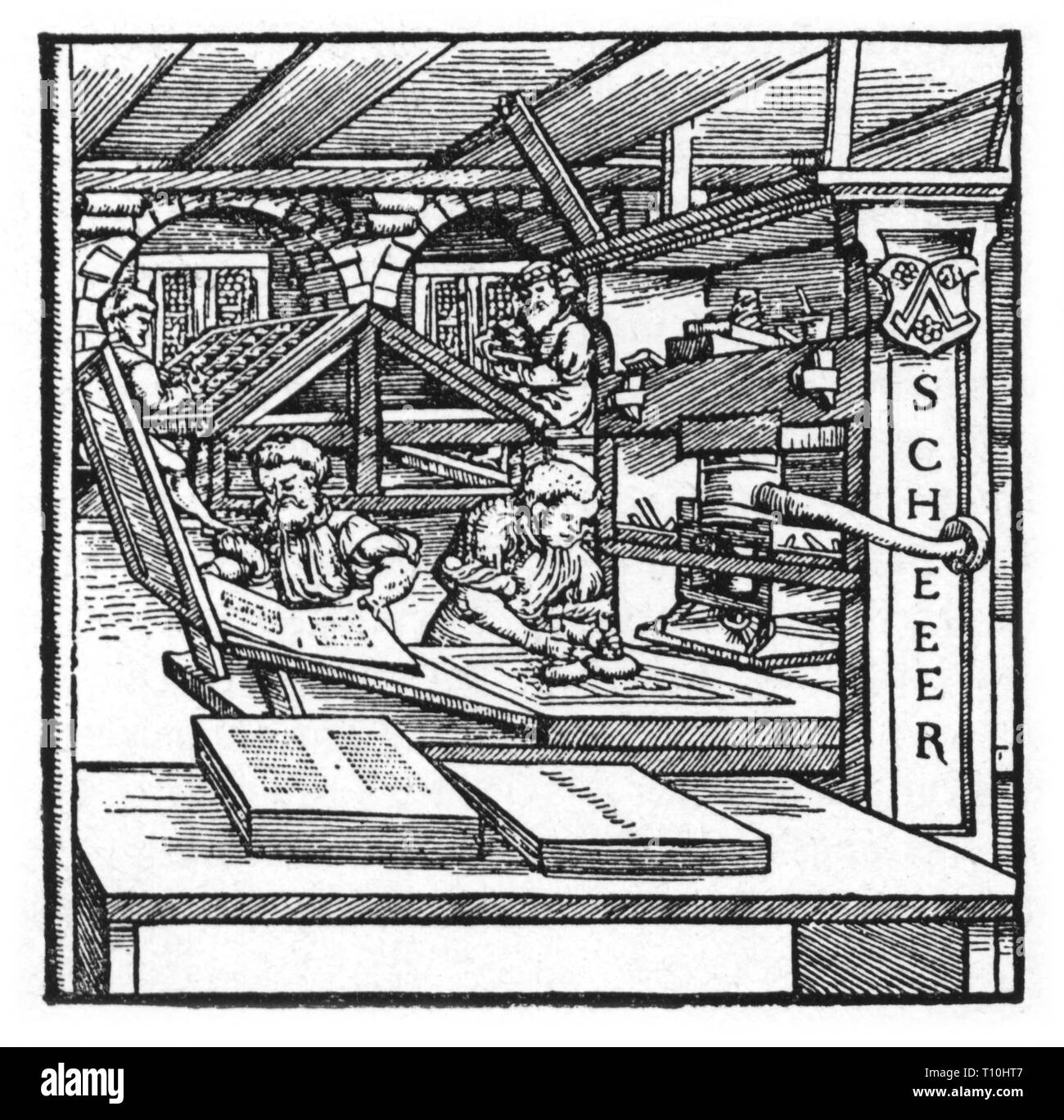 16th century woodcuts books hi-res stock photography and images - Alamy