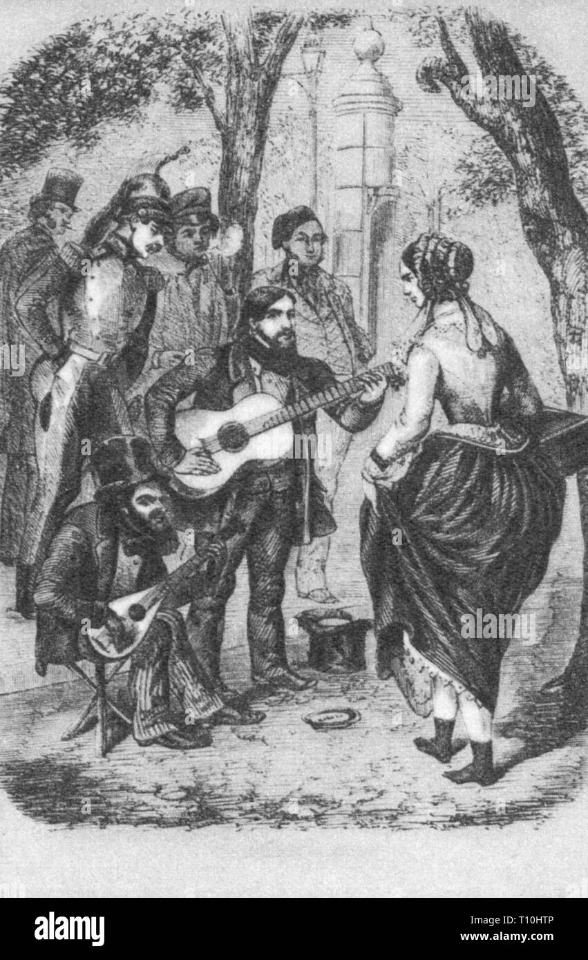 Female buskers hi-res stock photography and images - Alamy