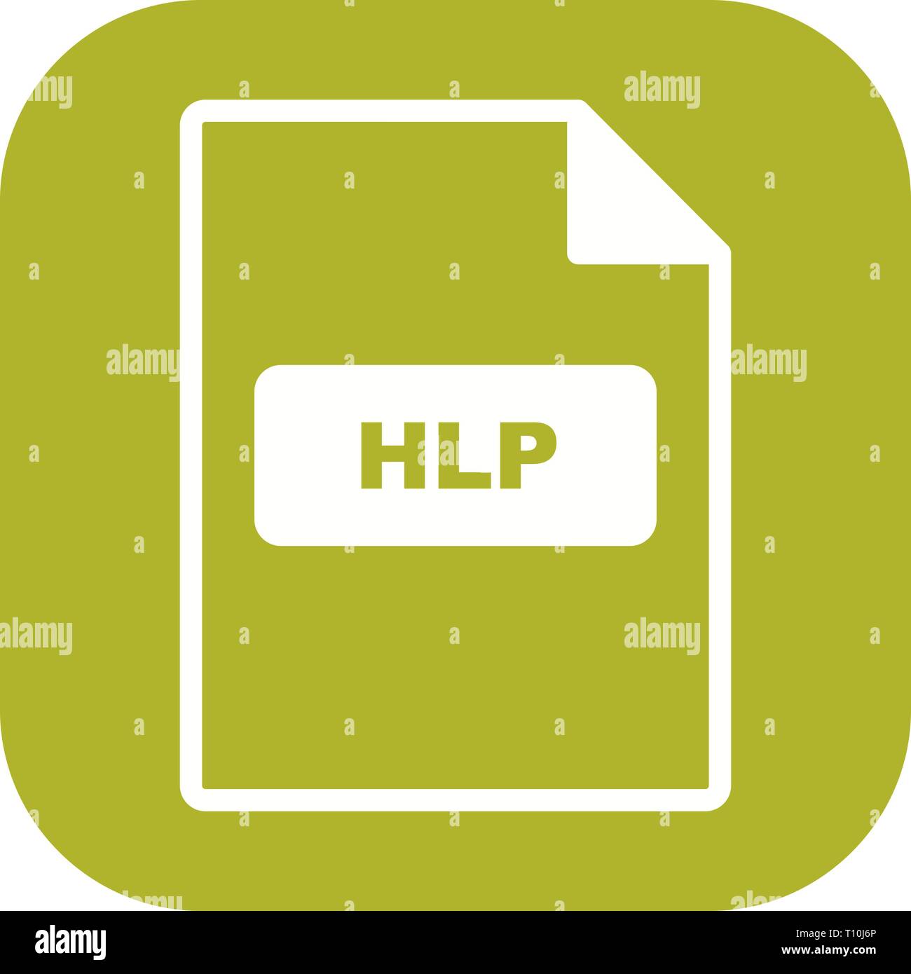 Hlp icon hi-res stock photography and images - Alamy