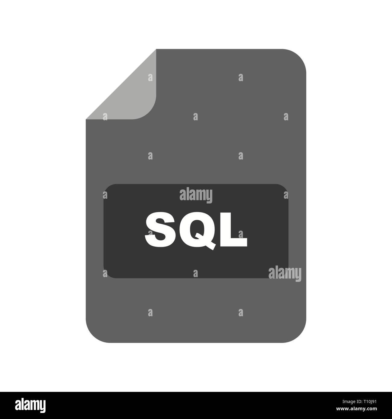 Sql icon Cut Out Stock Images & Pictures - Alamy