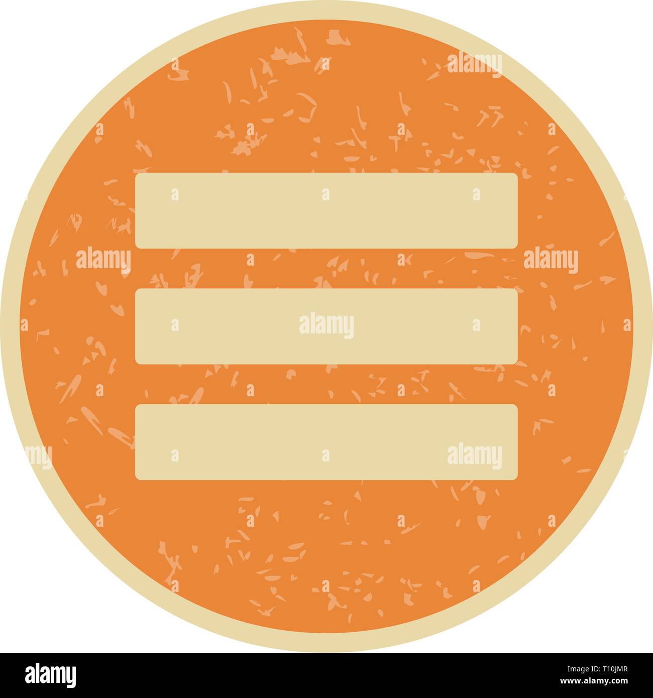 Illustration Menu Icon Stock Photo - Alamy