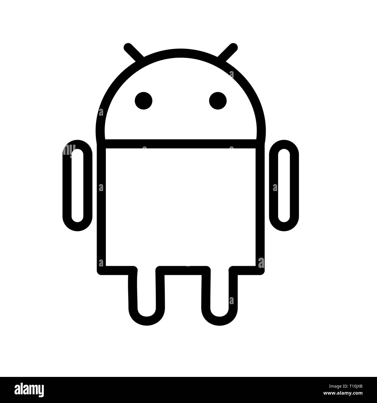 Android 18 Black and White Stock Photos & Images - Alamy