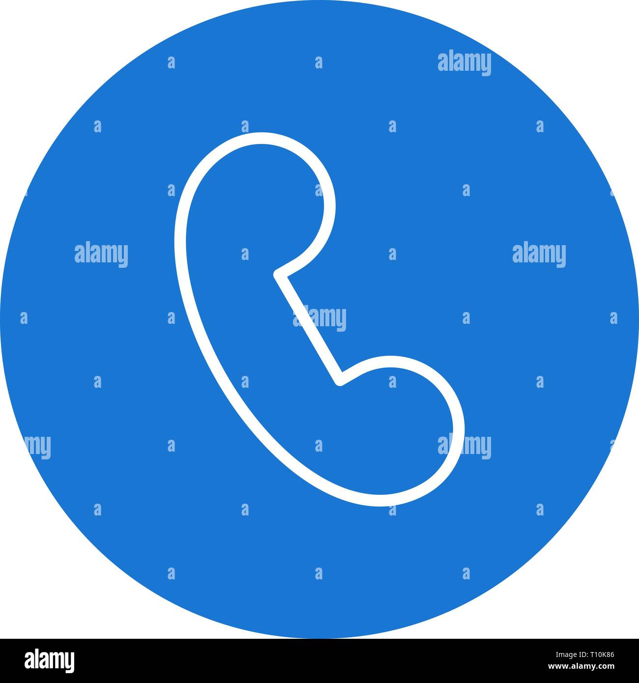 Illustration Call Icon Stock Photo - Alamy