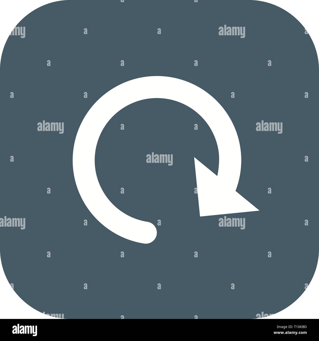 Illustration Reload Icon Stock Photo - Alamy