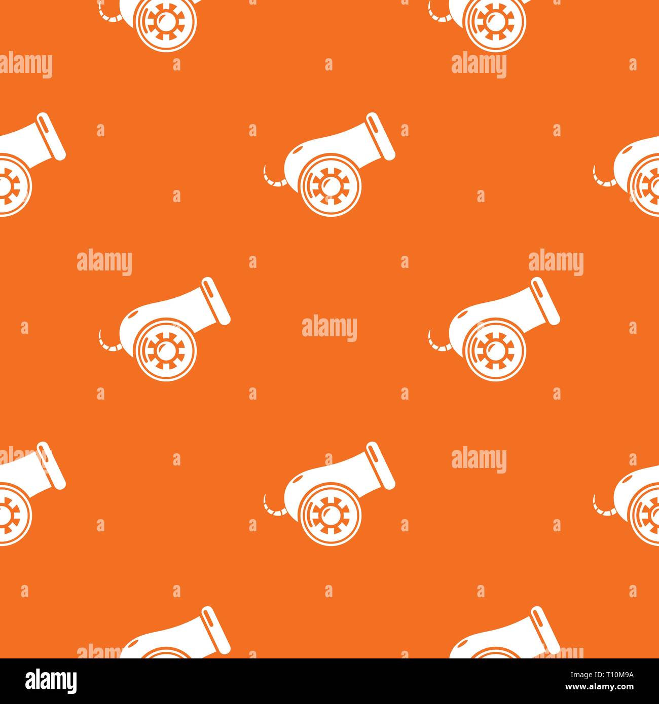 Anti-aircraft gun pattern vector orange Stock Vector Image & Art - Alamy