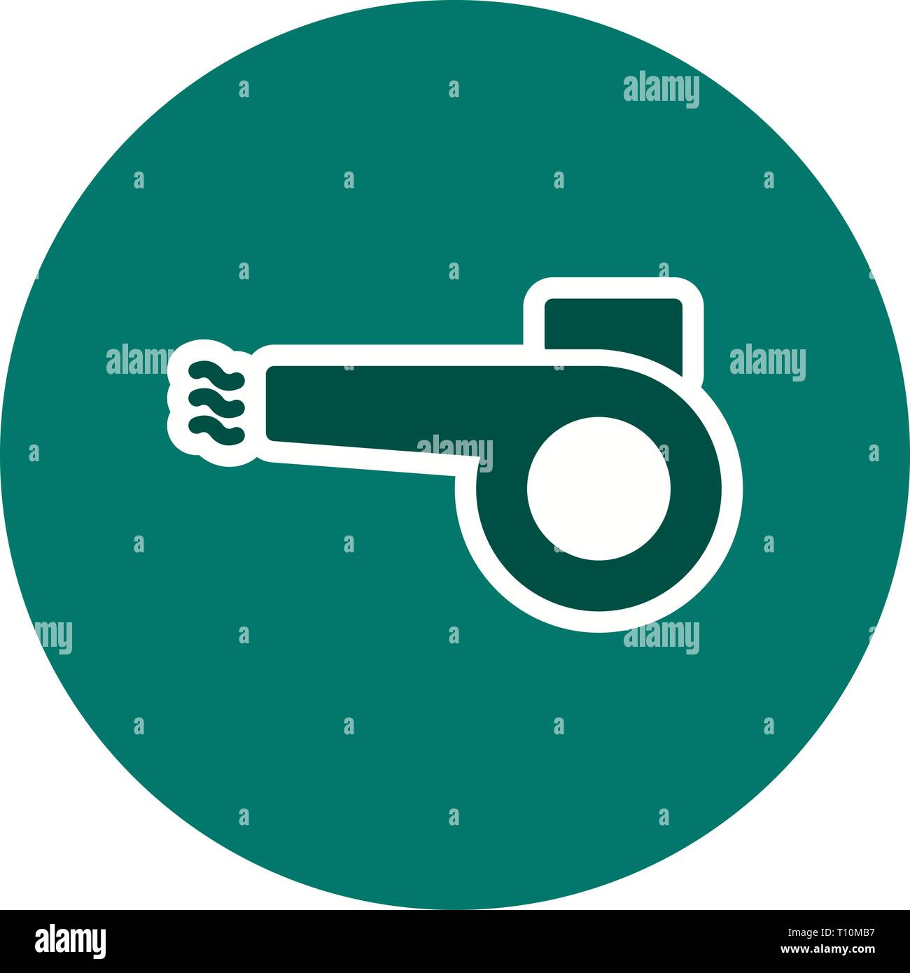 Illustration Blower Icon Stock Photo - Alamy