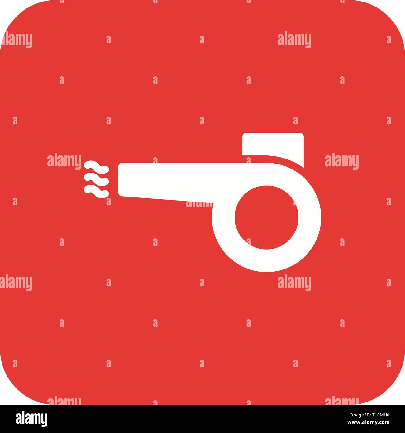 Illustration Blower Icon Stock Photo - Alamy