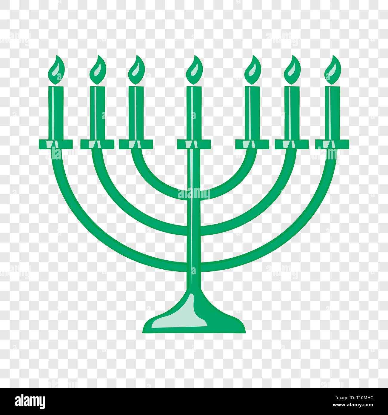 Menorah icon in cartoon style Stock Vector Image & Art - Alamy