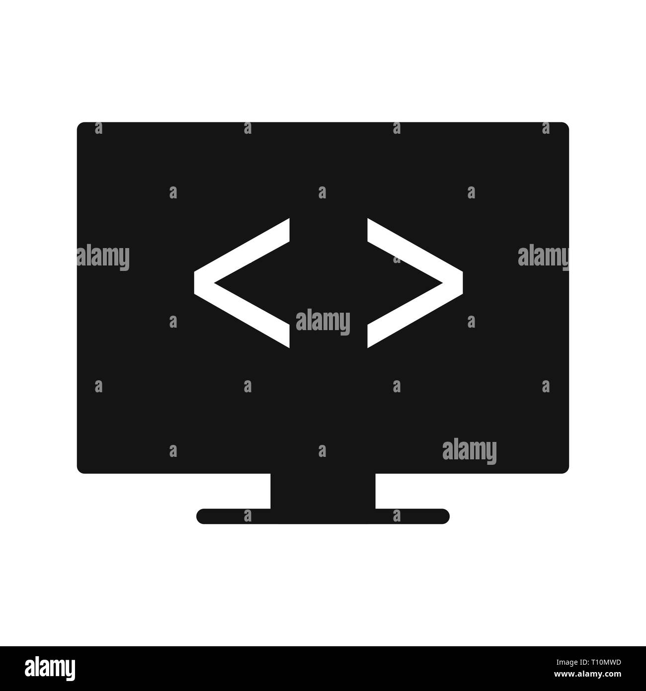 Vector Code optimization Icon Stock Photo - Alamy