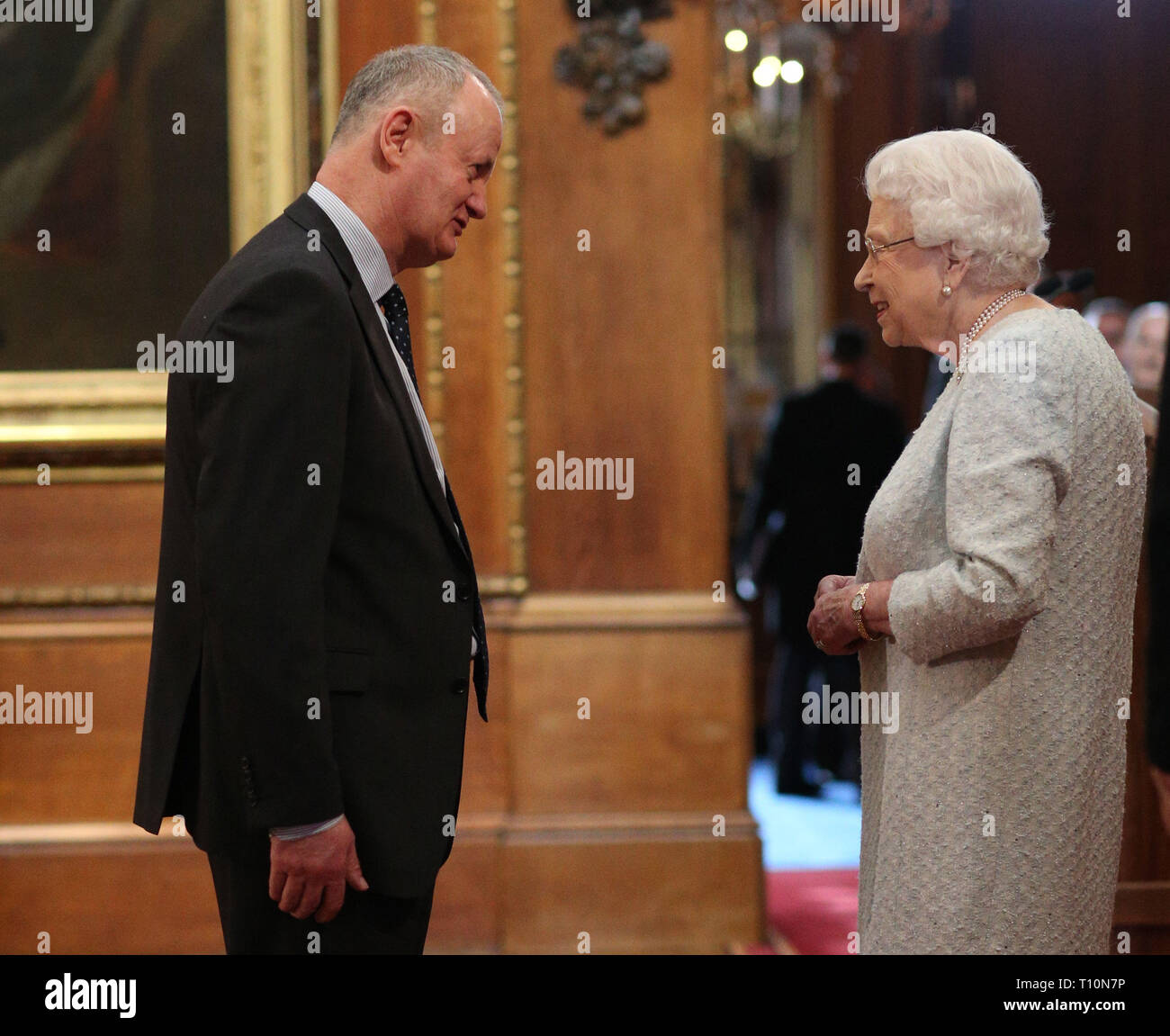 Frank Mullane is made an MBE (Member of the Order of the British Empire ...