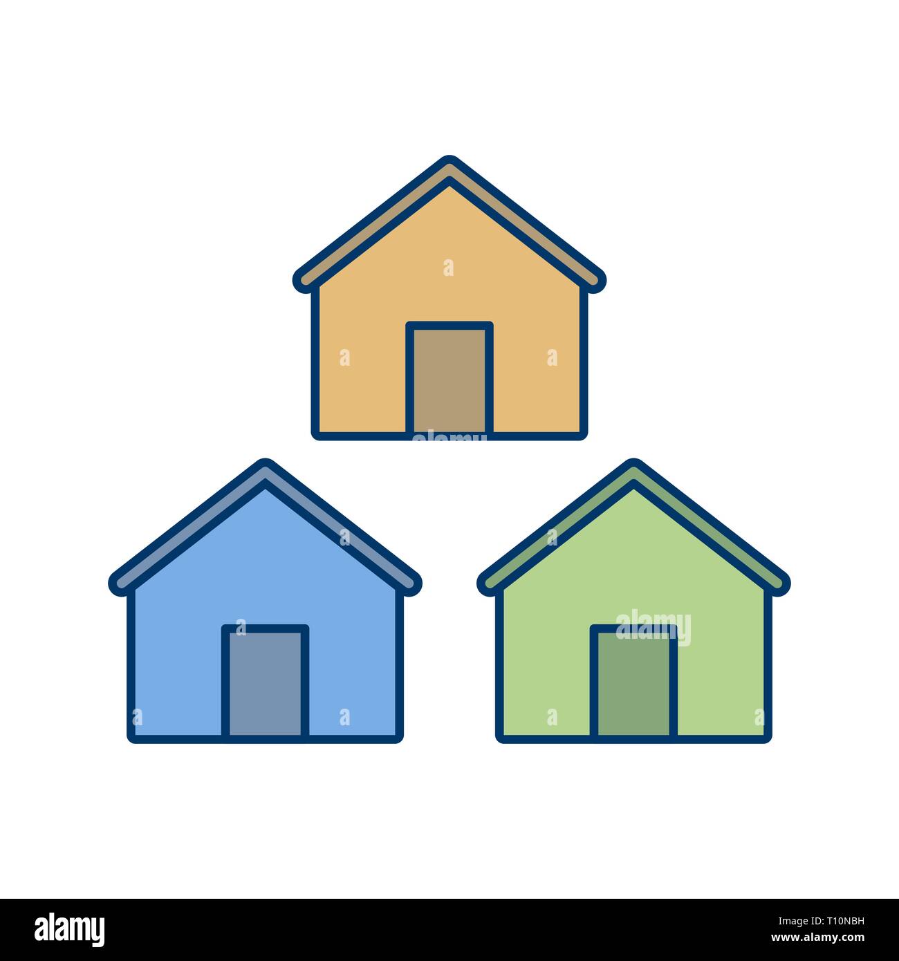 Neighbors Icon High Resolution Stock Photography and Images - Alamy