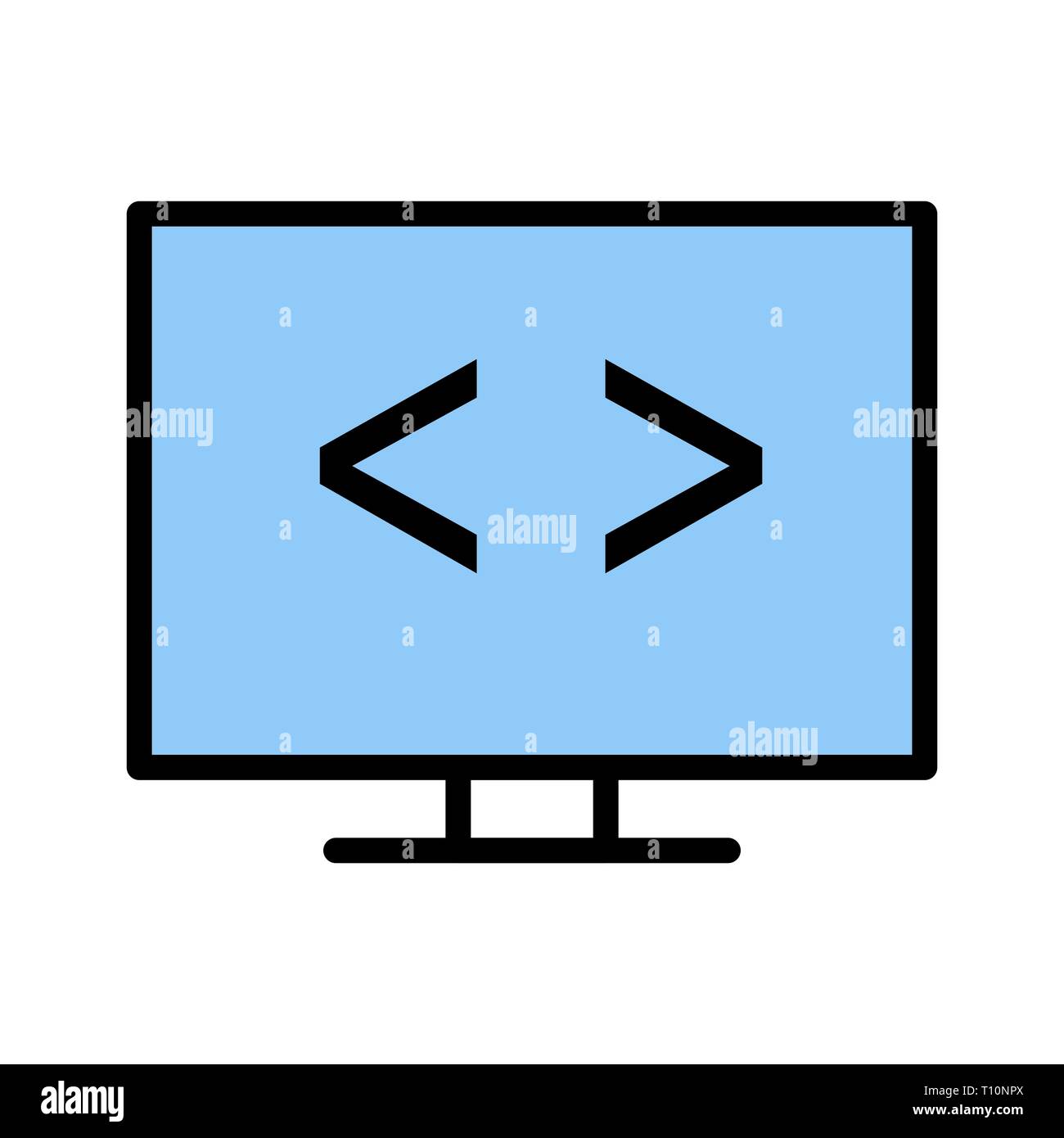 Vector Code optimization Icon Stock Photo - Alamy