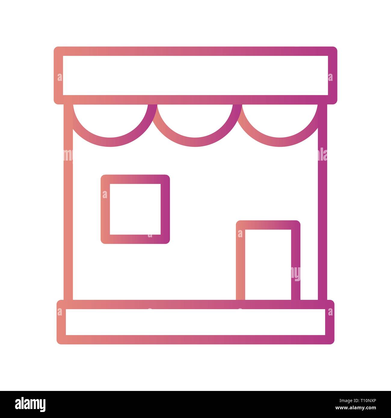 Vector Shop Icon Stock Photo - Alamy