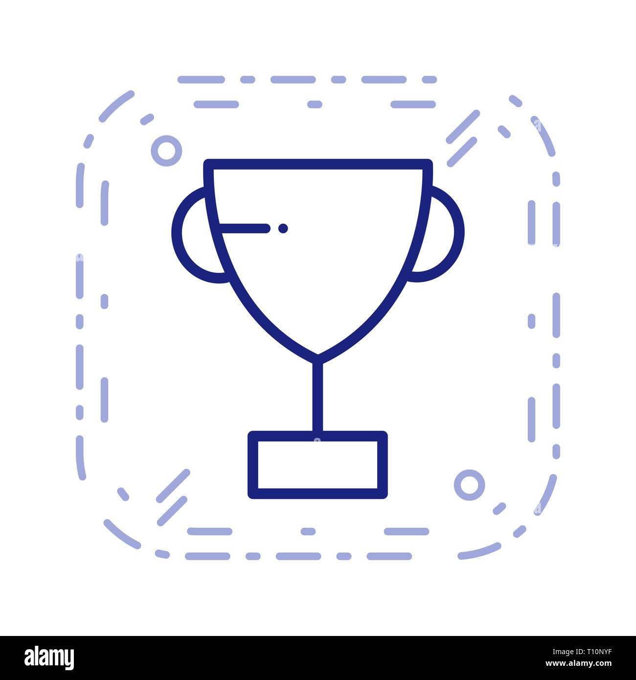 Vector Cup Icon Stock Photo - Alamy