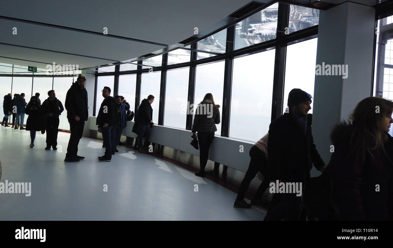 Toronto cn tower interior hi-res stock photography and images - Alamy
