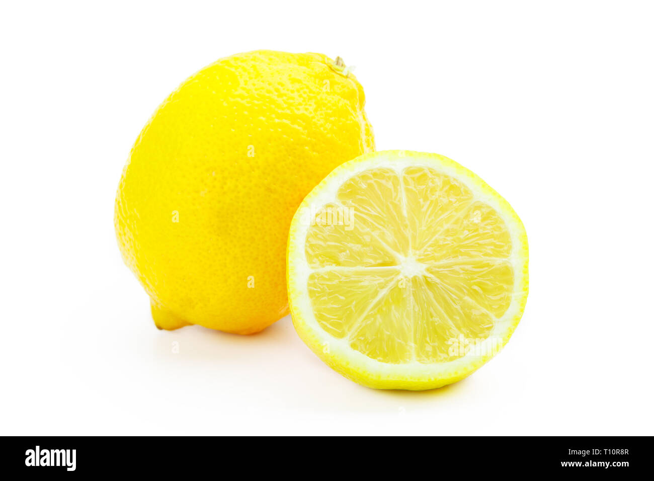 Lemon isolated on white Stock Photo - Alamy
