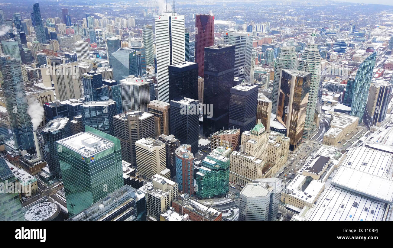 Toronto business district high hi-res stock photography and images - Alamy