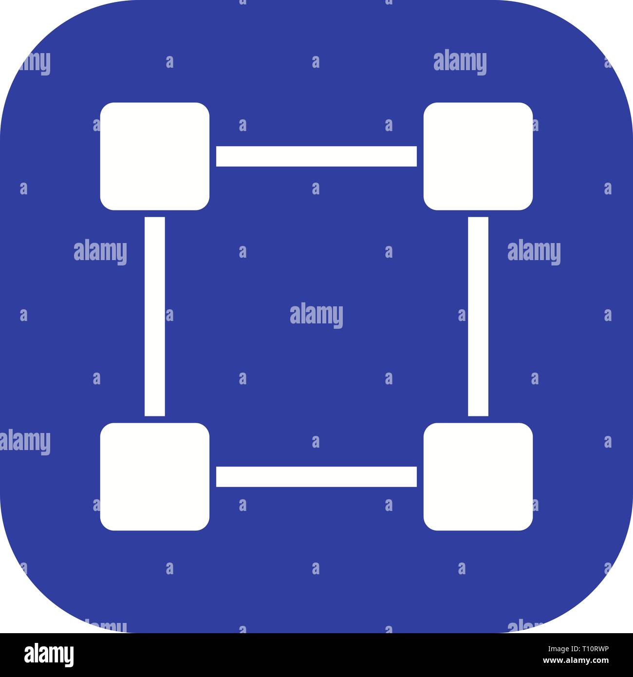 Illustration Dragging Icon Stock Photo - Alamy