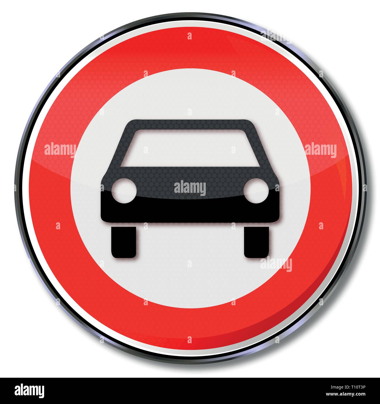Speeding car on highway Stock Vector Images - Alamy