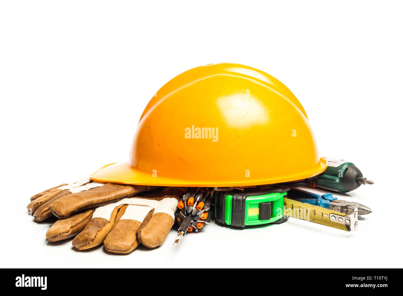 Set of architect tools Stock Photo - Alamy