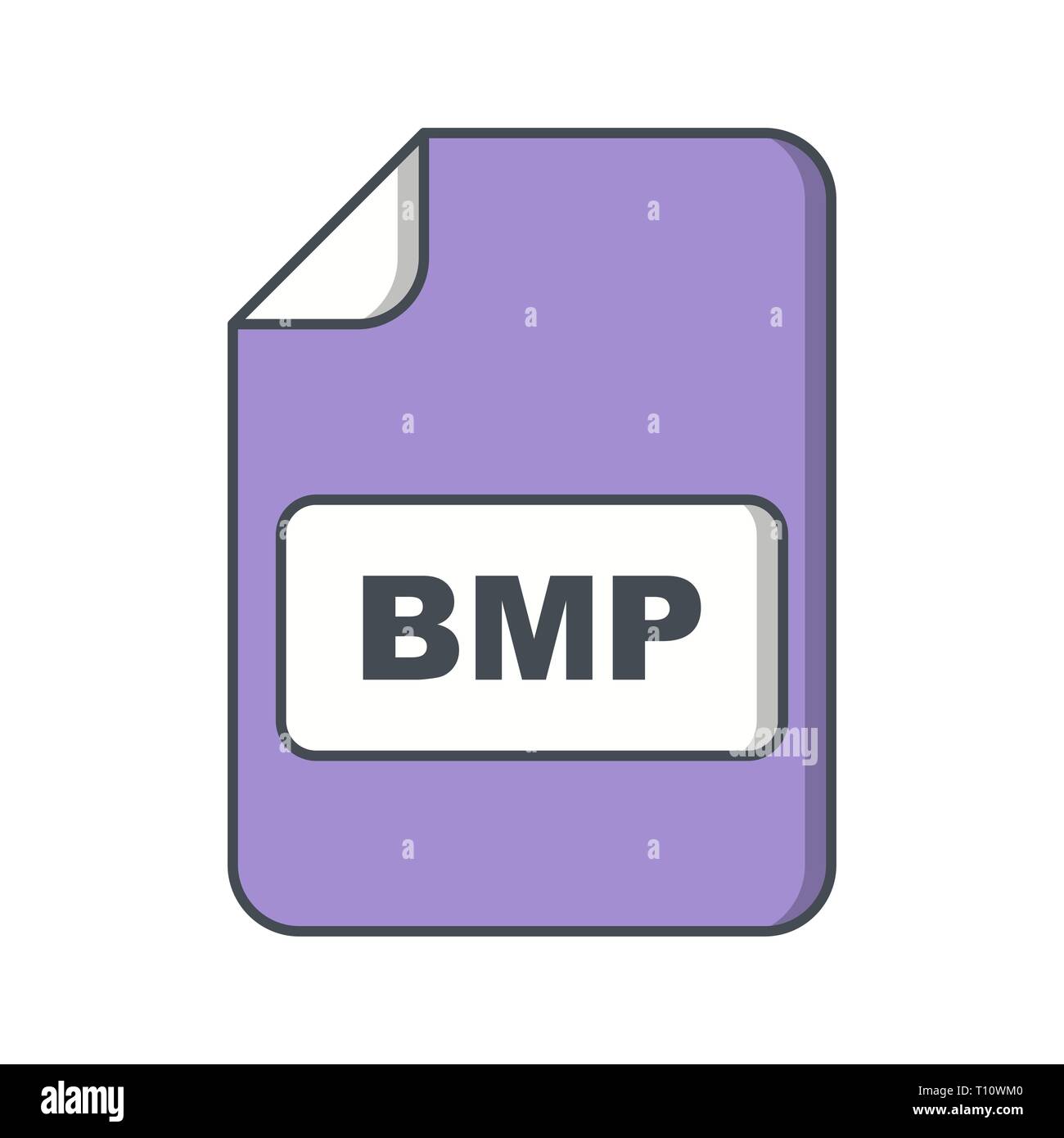 Illustration BMP Icon Stock Photo - Alamy